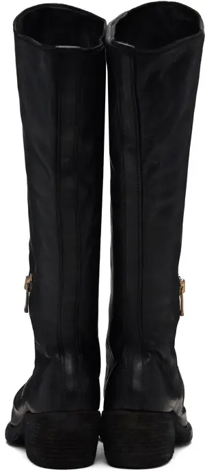 Guidi Soft Horse Side Zip Tall Boots
