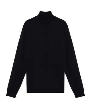 ROBERTO COLLINA Turtleneck Knit Sweater - Black
