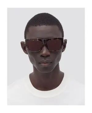 Bottega Veneta Square Frame Sunglasses
