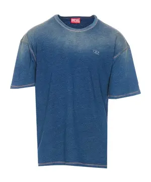 DIESEL® T-boxt-r11 Crewneck T-shirt - Blue