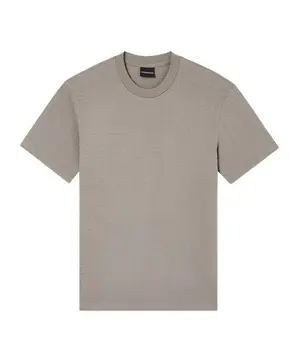 Emporio Armani Textured T-shirt - Grey