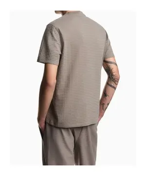 Emporio Armani Textured T-shirt - Grey