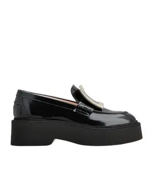 ROGER VIVIER Viv' Rangers" Loafers With Metal Buckle