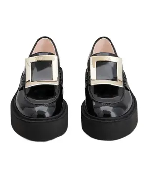 ROGER VIVIER Viv' Rangers" Loafers With Metal Buckle