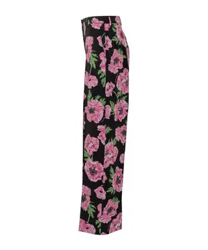 Stella McCartney Floral Print Straight-leg Pants - Multicolor