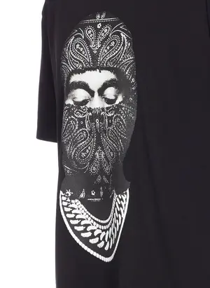 IH NOM UH NIT Paisley Mask Graphic T-shirt