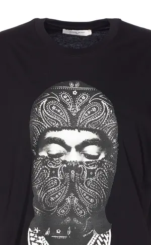 IH NOM UH NIT Paisley Mask Graphic T-shirt