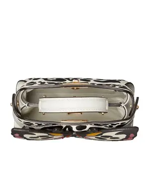 Fendi Nano Peekaboo Chain-strap Tote Bag - Multicolor