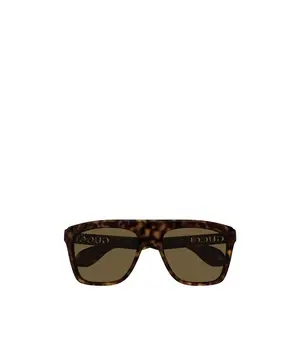 Gucci Square Frame Sunglasses - Black