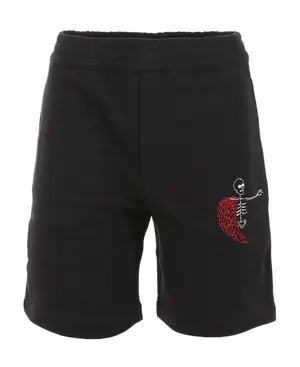 Alexander McQueen Logo Shorts - Black
