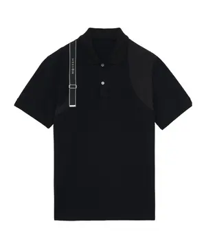 Alexander McQueen Harness Polo Shirt