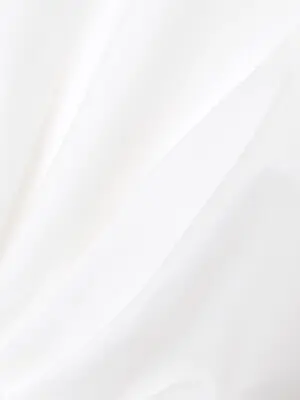 Alaïa Poplin Balloon Sleeve Shirt - White