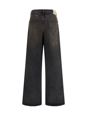 Our Legacy Full Cut Relaxed Jeans - Black