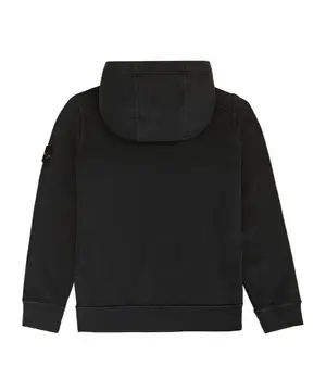 Stone Island Long Sleeve Hoodie - Black