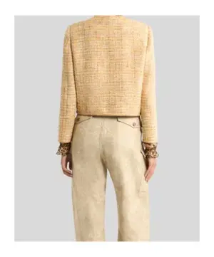 Etro Crewneck Cropped Jacket