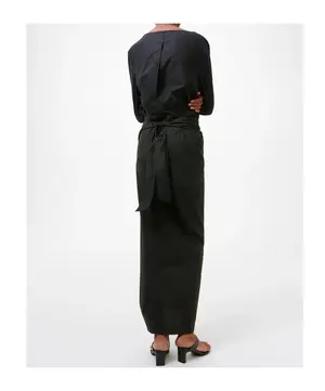 Our Legacy Twisted Wrap Dress - Black