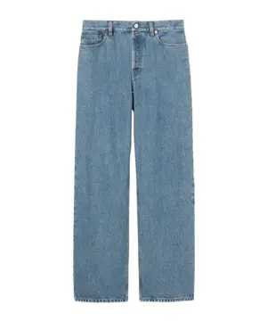 Gucci Loose Fit Denim Pants - Light Blue