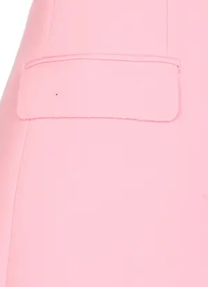 MSGM Single-breasted Jacket With Pointed Lapel