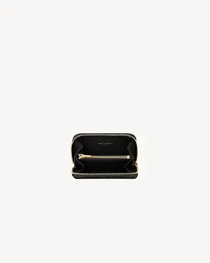 Saint Laurent Cassandre Bijou Change Purse - Black
