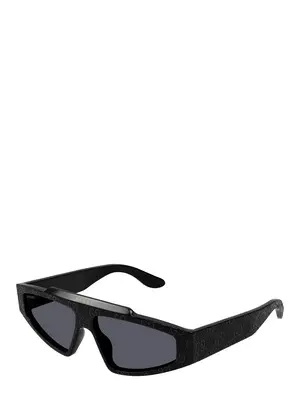 Gucci Geometric Frame Sunglasses