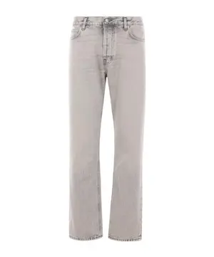 HAIKURE Acid Wash Straight Leg Jeans