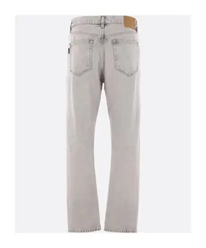 HAIKURE Acid Wash Straight Leg Jeans