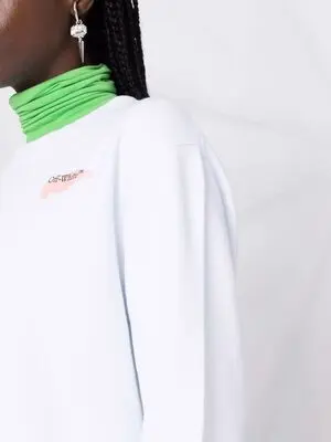 Off-White Arrows Printed Sweatshirt - White