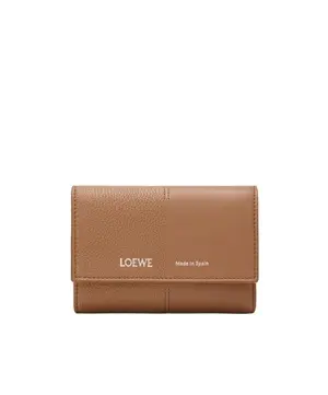Loewe Small Vertical Wallet - Mocha