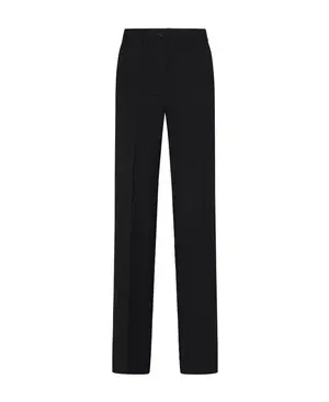 P.a.r.o.s.h High-waisted Palazzo Trousers - Black