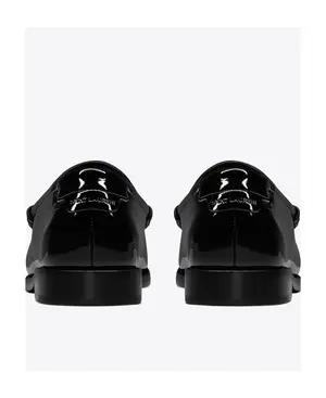 Saint Laurent Le Loafer Penny Slippers - Black