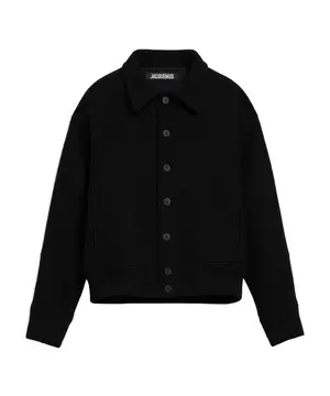 Jacquemus The Feltro Bomber Jacket - Black