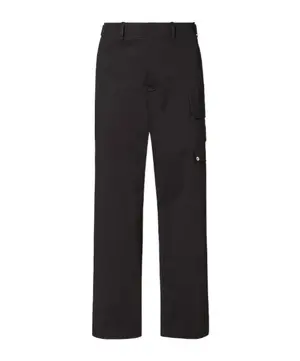 Fendi Straight-leg Cargo Pants - Black