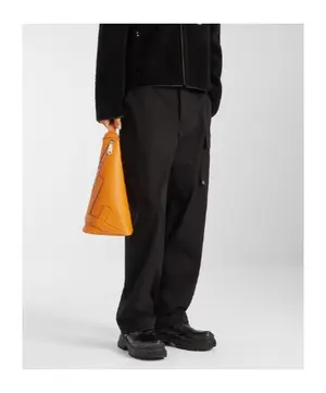 Fendi Straight-leg Cargo Pants - Black