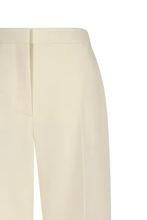 Givenchy Mid-waisted Wide-leg Pants - Cream