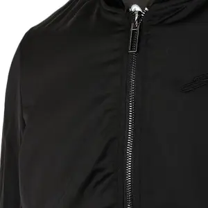 Emporio Armani Logo Embroidered Reversible Bomber Jacket
