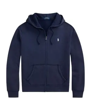 Polo Ralph Lauren Embroidered Zip-up Hoodie - Black