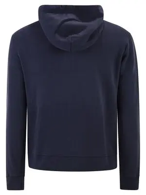 Polo Ralph Lauren Embroidered Zip-up Hoodie - Dark Blue