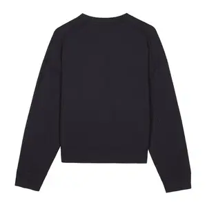 GANNI Isoli Jersey Sweatshirt With Graphic Print - Phantom Color