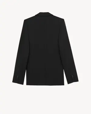 Saint Laurent Long Sleeve Single-breasted Jacket