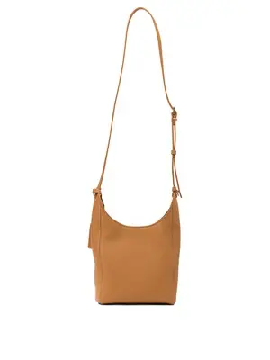 Miu Miu Leather Bucket Bag - Brown
