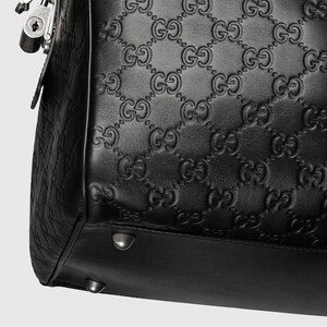 Gucci Gg Emblem Medium Duffle Bag