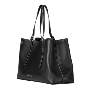 Gucci Gg Emblem Medium Tote Bag - Black