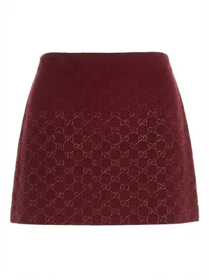 Gucci Textured Skirts