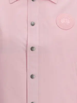 Canada Goose Button-up Drawstring Jacket - Pink