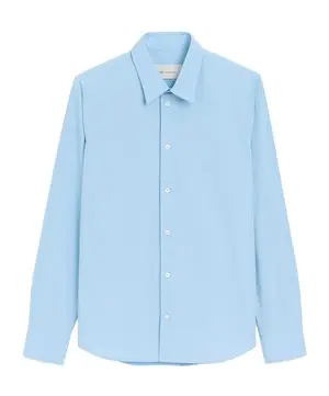 AMI Paris Poplin Tailor Shirt - Blue