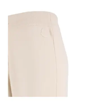 Moncler Drawstring Knitted Trousers - White