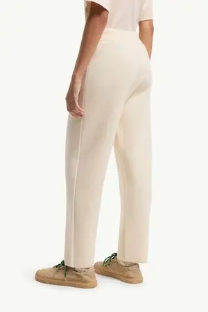 Moncler Drawstring Knitted Trousers - White