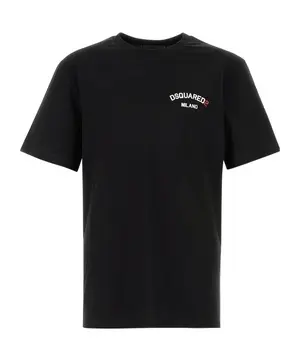 Dsquared2 Short Sleeve Crewneck T-shirt - Black