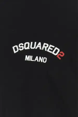 Dsquared2 Short Sleeve Crewneck T-shirt - Black