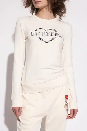 Moschino Print Crewneck Sweatshirt